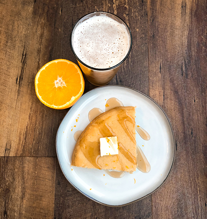 Orange Ale Skillet Pancakes – Food for Draught